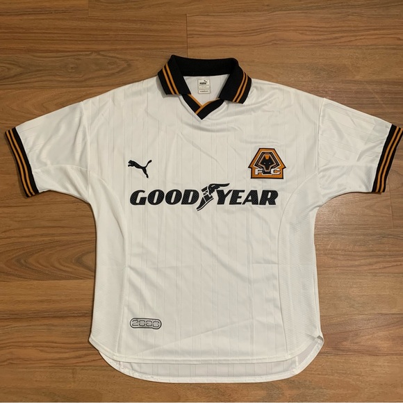 Puma | Shirts | Vintage 999200 Kit Wolverhampton Wanderers Football ...